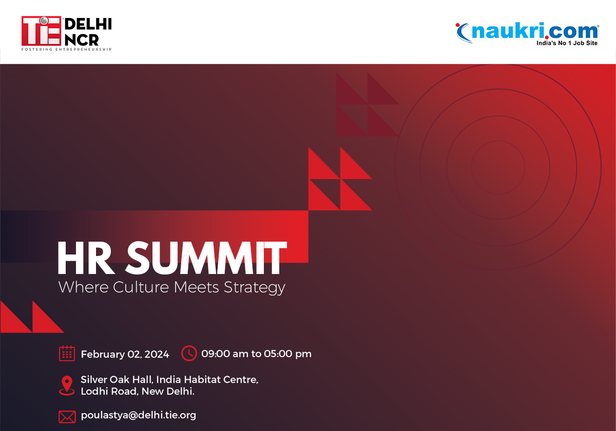 TiE Delhi - NCR HR Summit 2024 - TiE - Global Entrepreneurship Organization